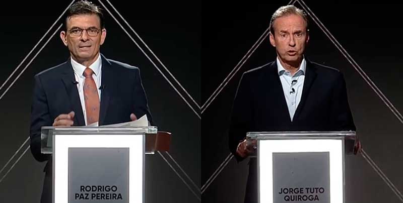 Un debate sin debate: Paz y Quiroga con poco tiempo para exponer y ...